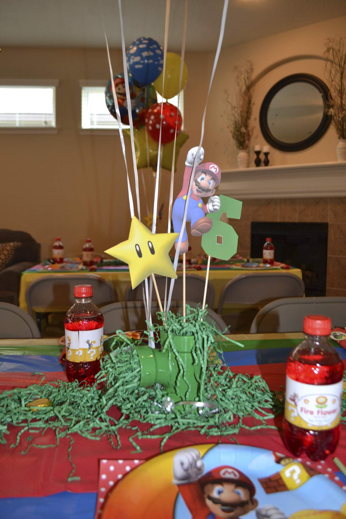 Super Mario Brothers Birthday Party Ideas | Photo 7 of 22 | Catch My Party