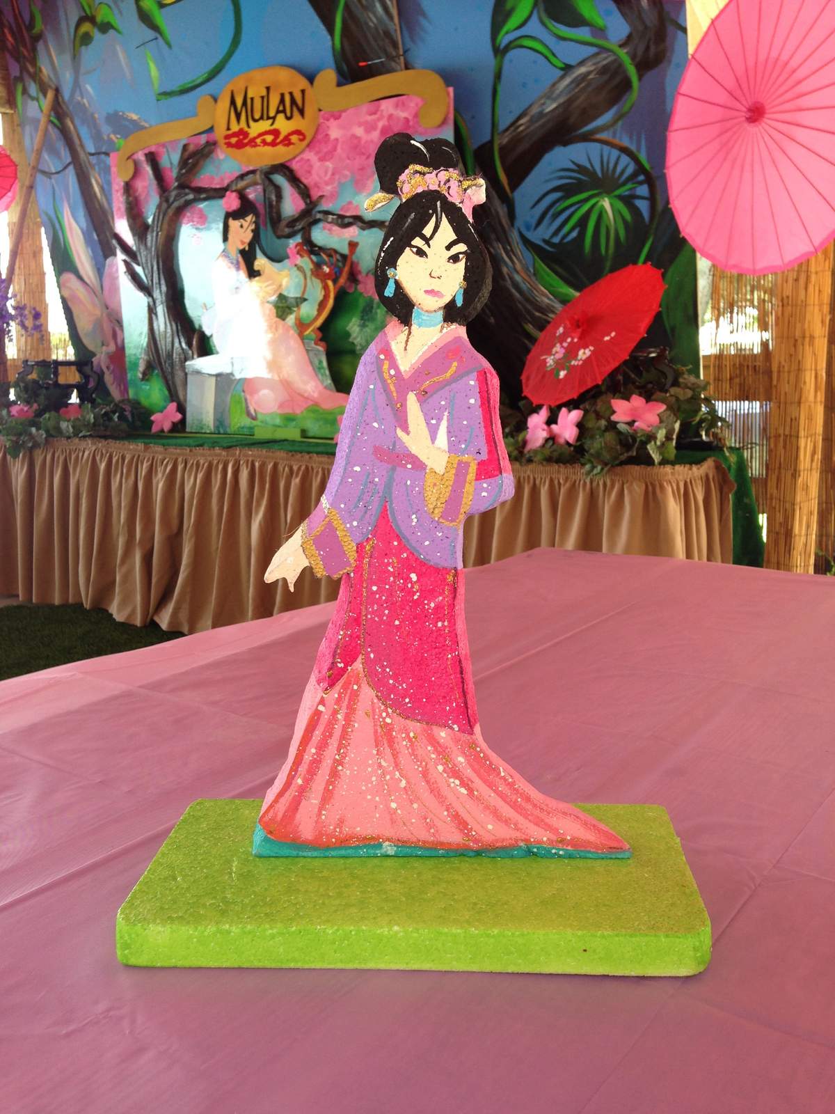 Princess Mulan Birthday Party Ideas | Photo 7 of 14 | Catch My Party