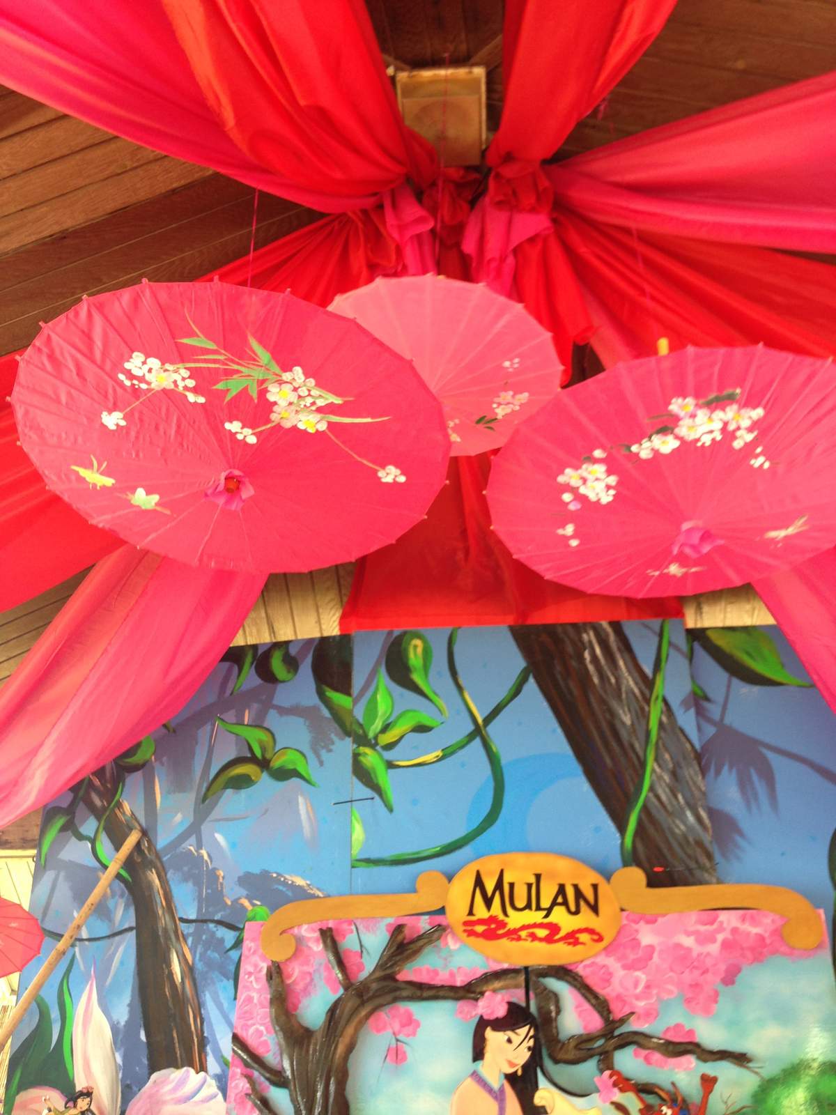 Princess Mulan Birthday Party Ideas | Photo 13 of 14 | Catch My Party