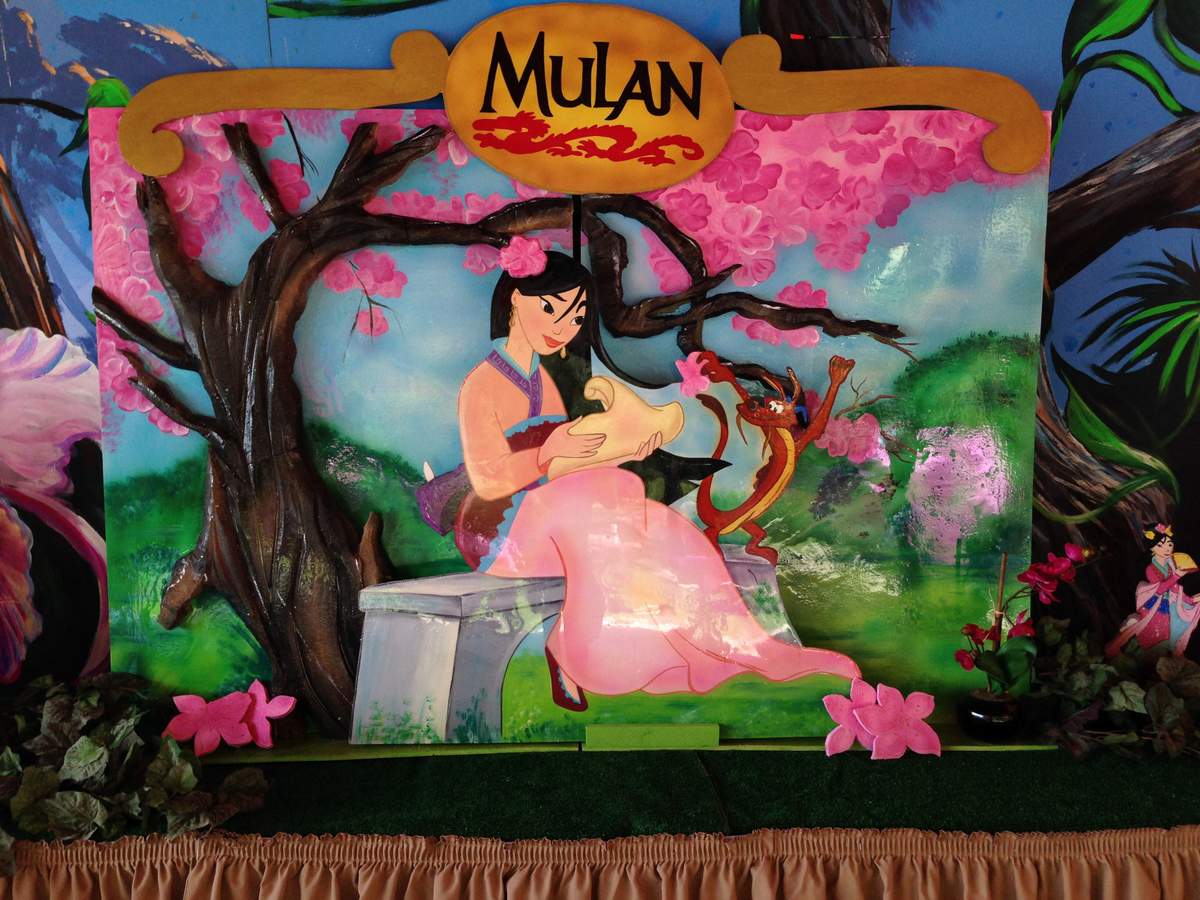 Princess Mulan Birthday Party Ideas | Photo 2 of 14 | Catch My Party