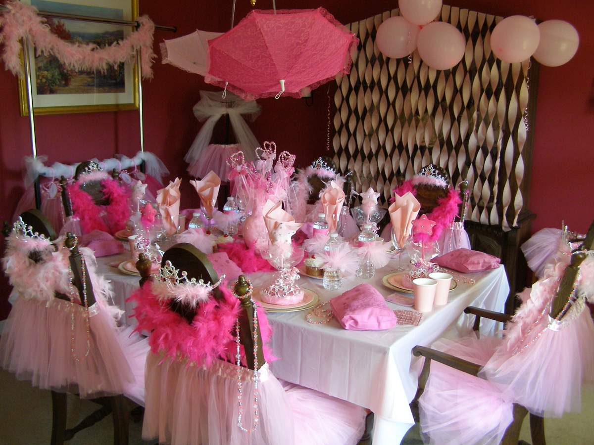 Pink Princess Party Birthday Party Ideas | Photo 1 of 9 | Catch My Party