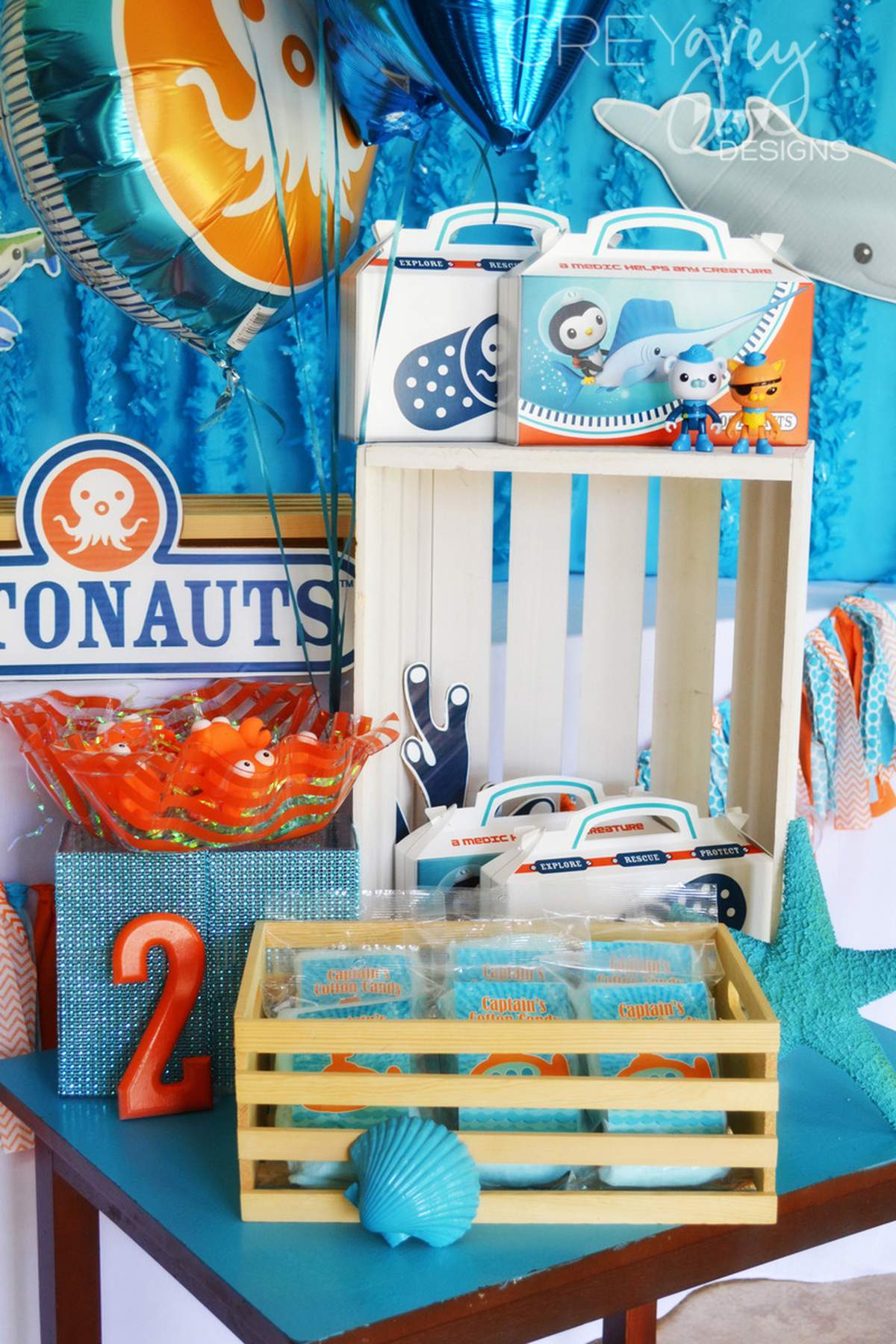 Octonauts Birthday Party Ideas | Photo 2 of 48 | Catch My Party