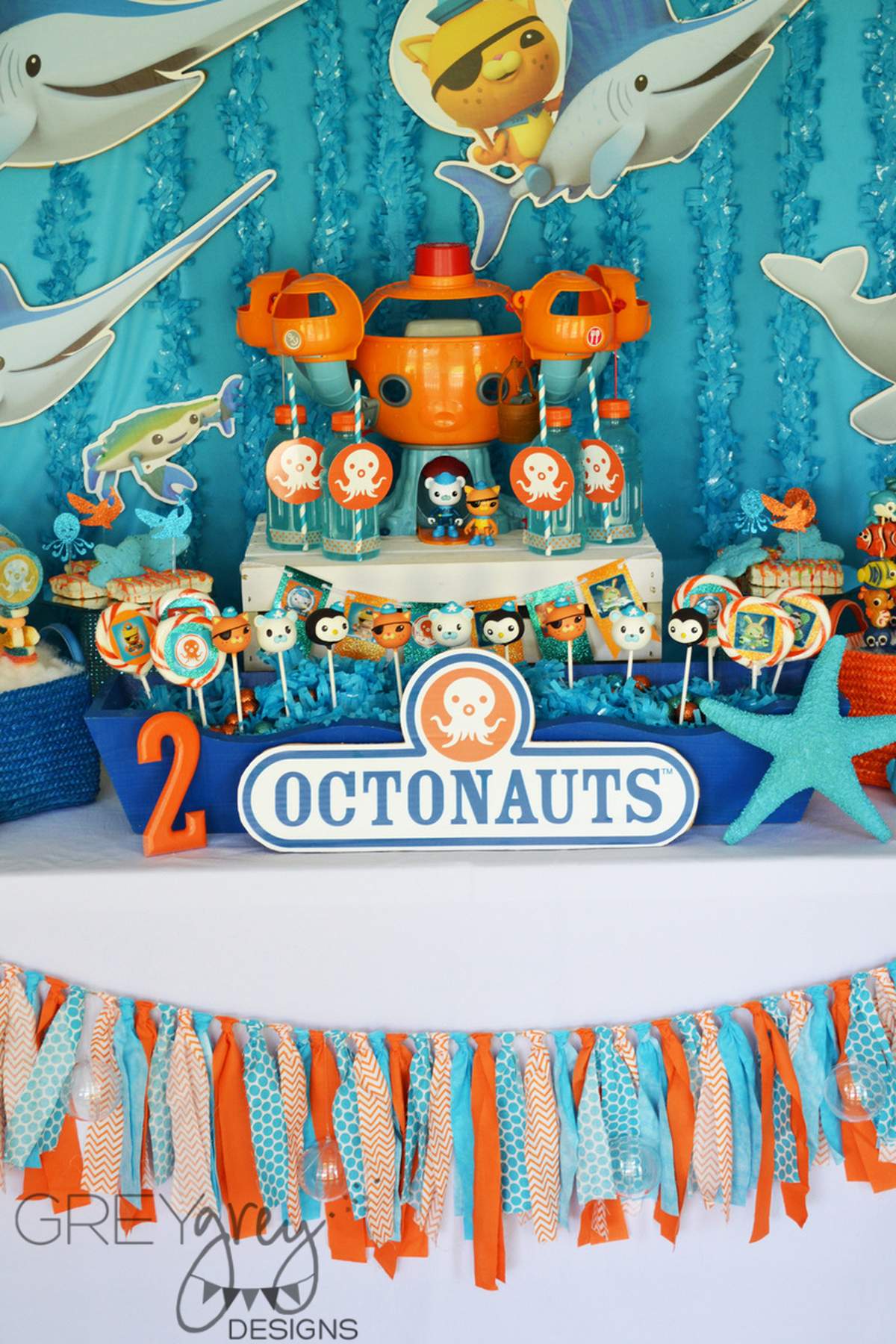 Octonauts Birthday Party Ideas | Photo 1 of 48 | Catch My Party