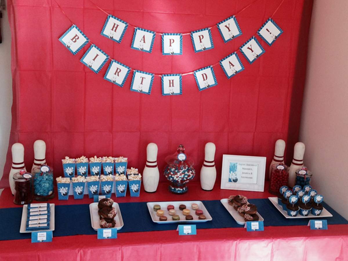 Bowling Party Birthday Party Ideas | Photo 7 of 12 | Catch My Party