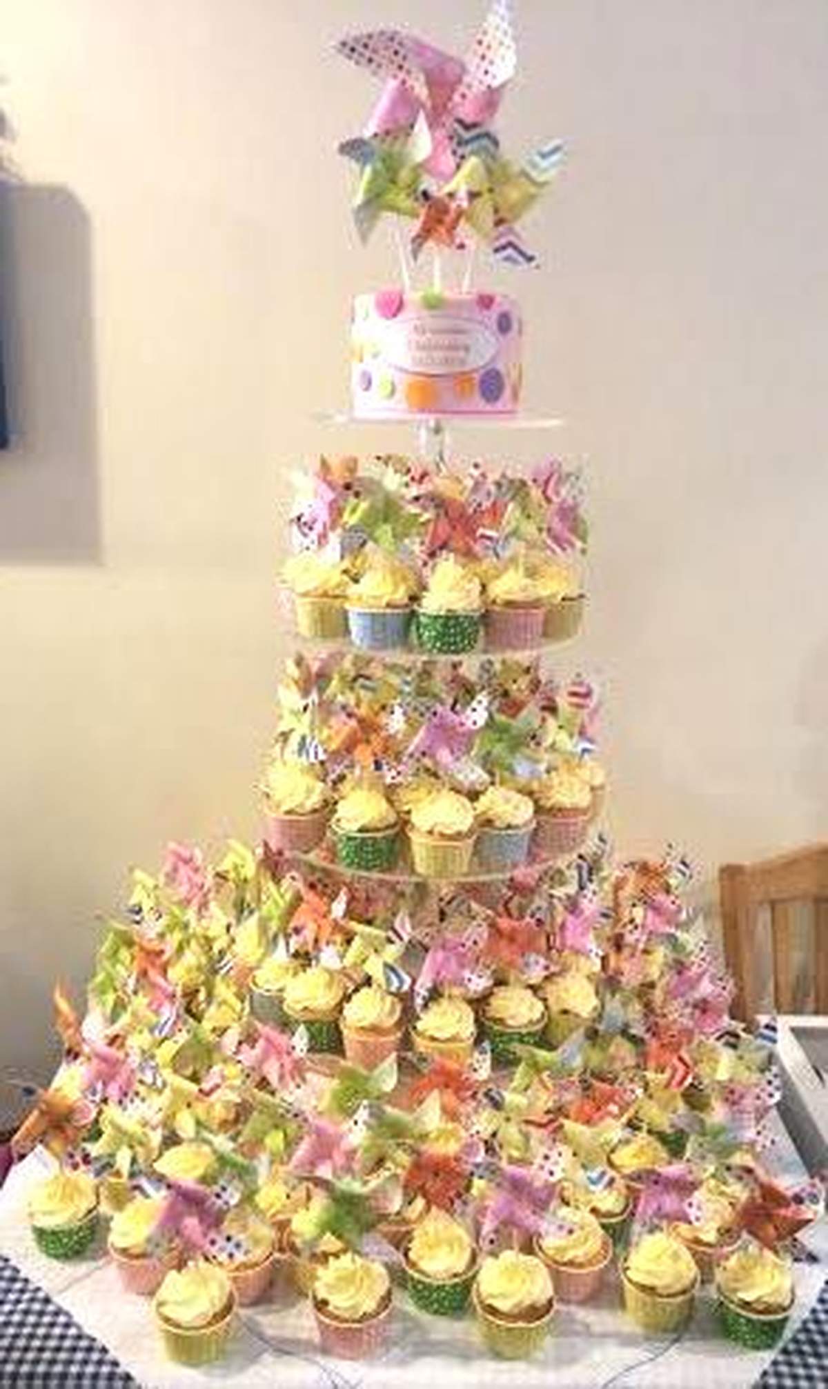 Bright Colorful Pinwheels / Baby Shower "Polka Dots & Pinwheel Pretties ...