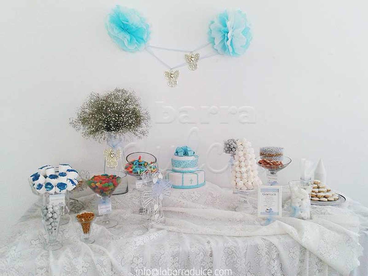 Crystal blue baptism Baptism Party Ideas | Photo 4 of 90 | Catch My Party