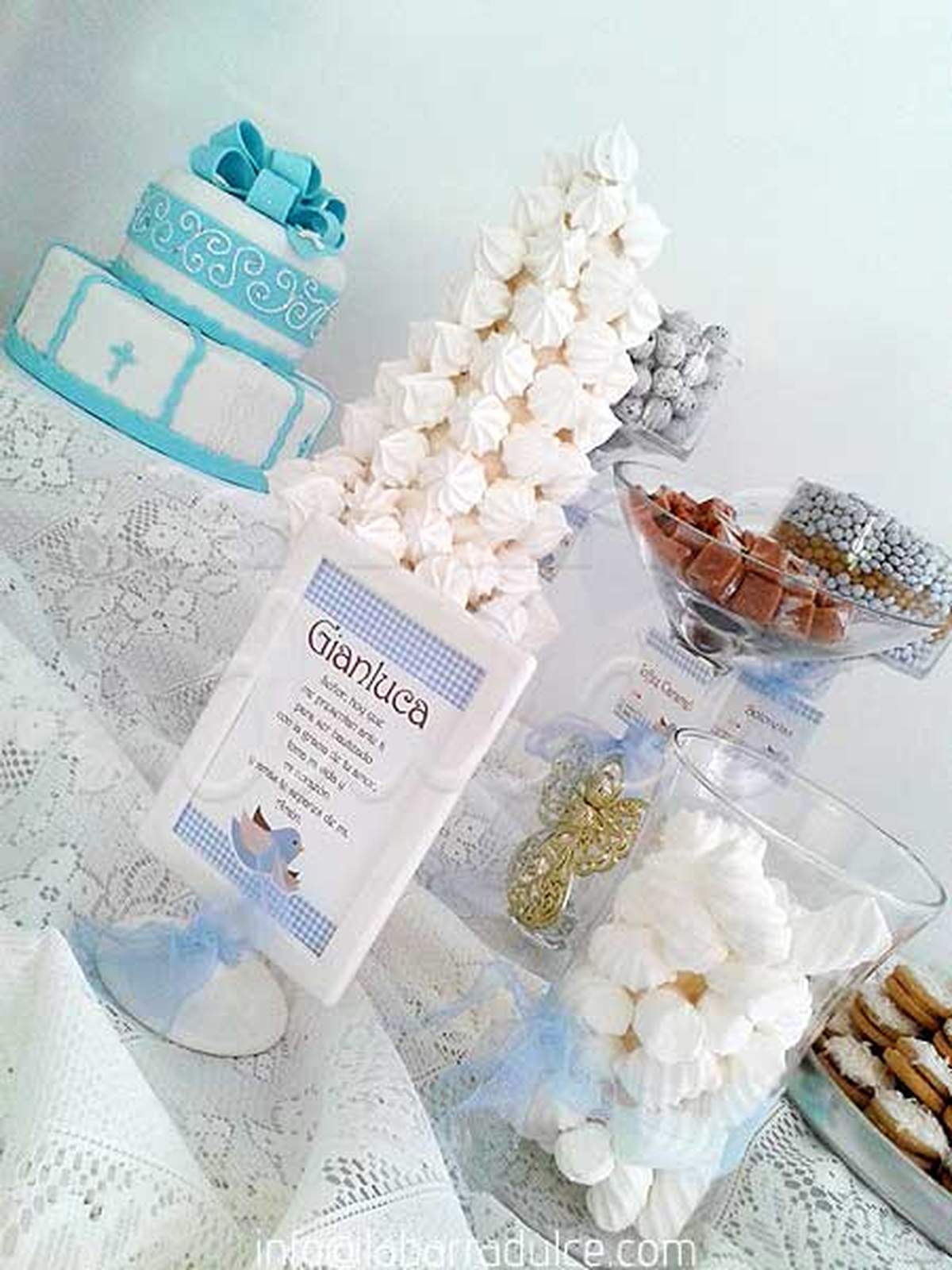 Crystal blue baptism Baptism Party Ideas | Photo 4 of 90 | Catch My Party