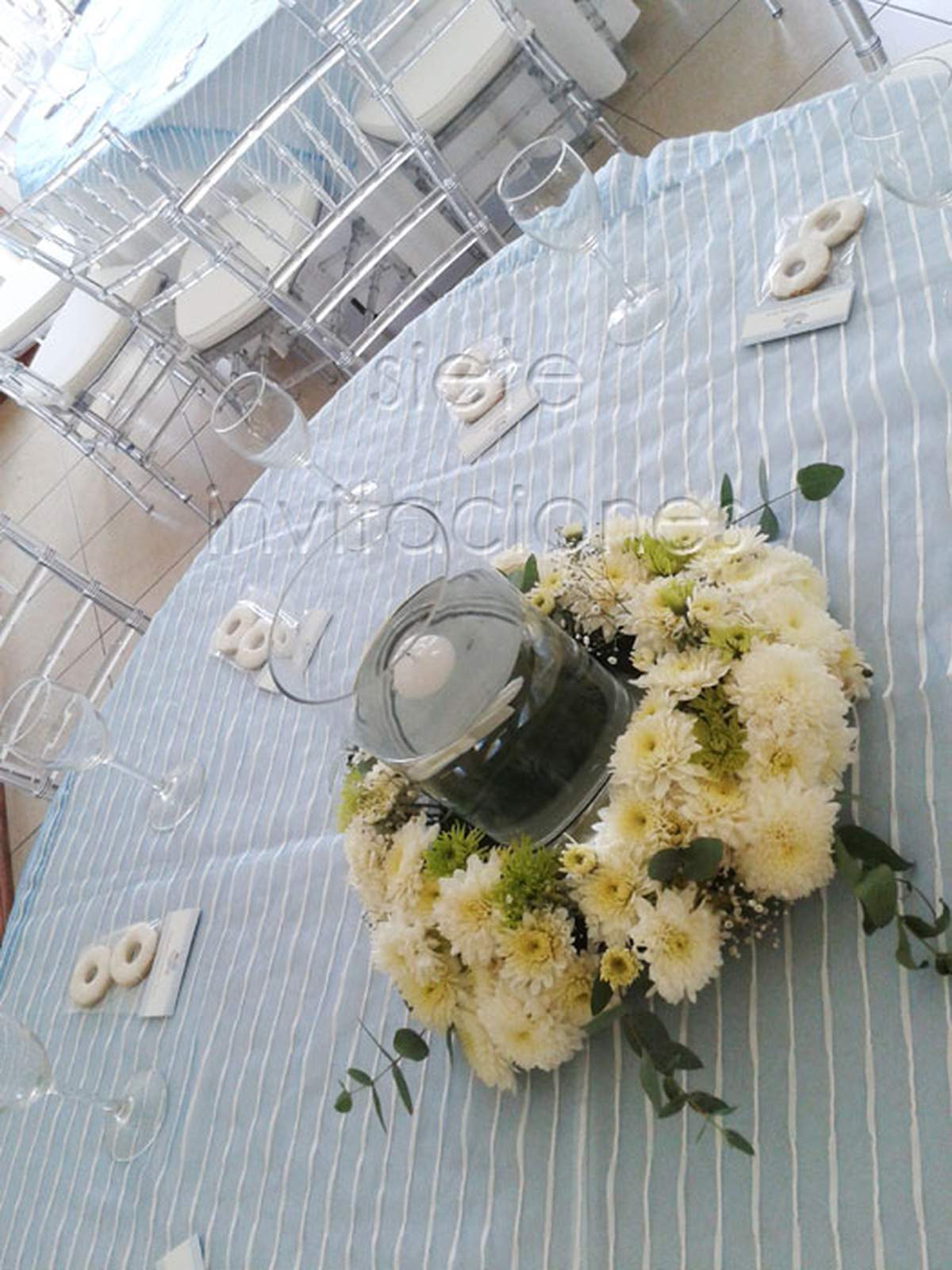 Crystal blue baptism Baptism Party Ideas | Photo 4 of 90 | Catch My Party