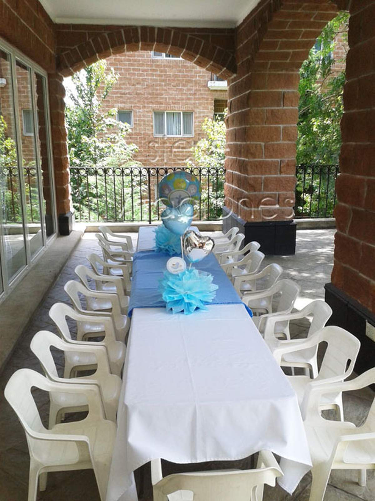 Crystal blue baptism Baptism Party Ideas | Photo 4 of 90 | Catch My Party