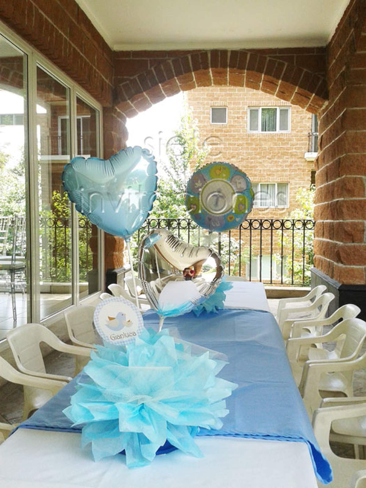 Crystal blue baptism Baptism Party Ideas | Photo 4 of 90 | Catch My Party