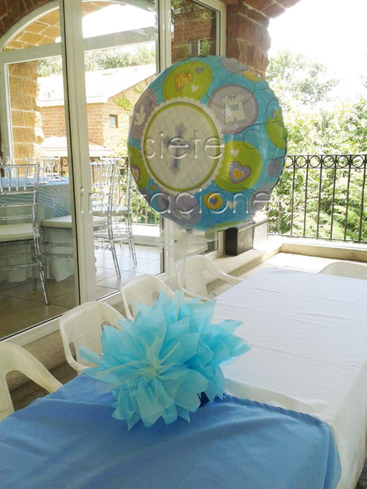 Crystal blue baptism Baptism Party Ideas | Photo 4 of 90 | Catch My Party