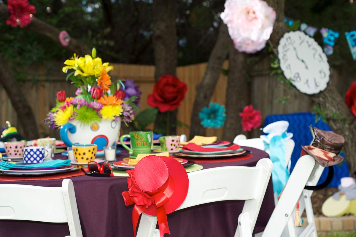 The Mad Hatter Birthday Party Ideas | Photo 1 of 15 | Catch My Party