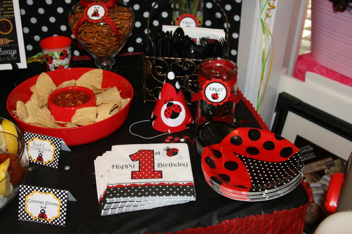 Ladybugs Birthday Party Ideas | Photo 9 of 44 | Catch My Party