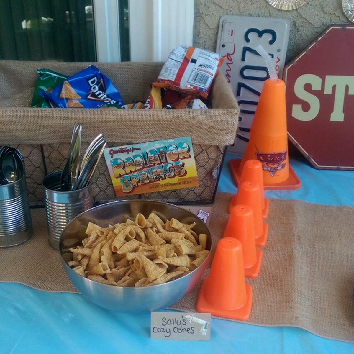 Disney Cars Tow Mater Birthday Party Ideas | Photo 12 of 12 | Catch My ...