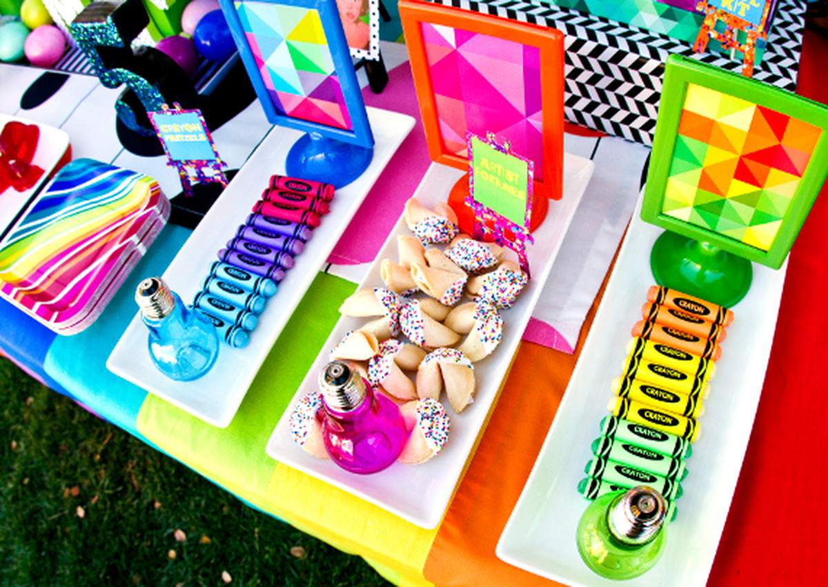 Arts & Crafts Birthday Party Ideas | Photo 4 of 38 | Catch My Party