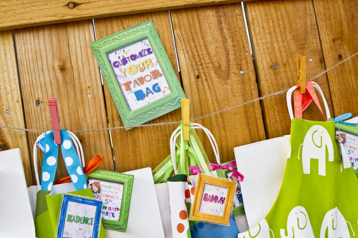 Arts & Crafts Birthday Party Ideas | Photo 4 of 38 | Catch My Party