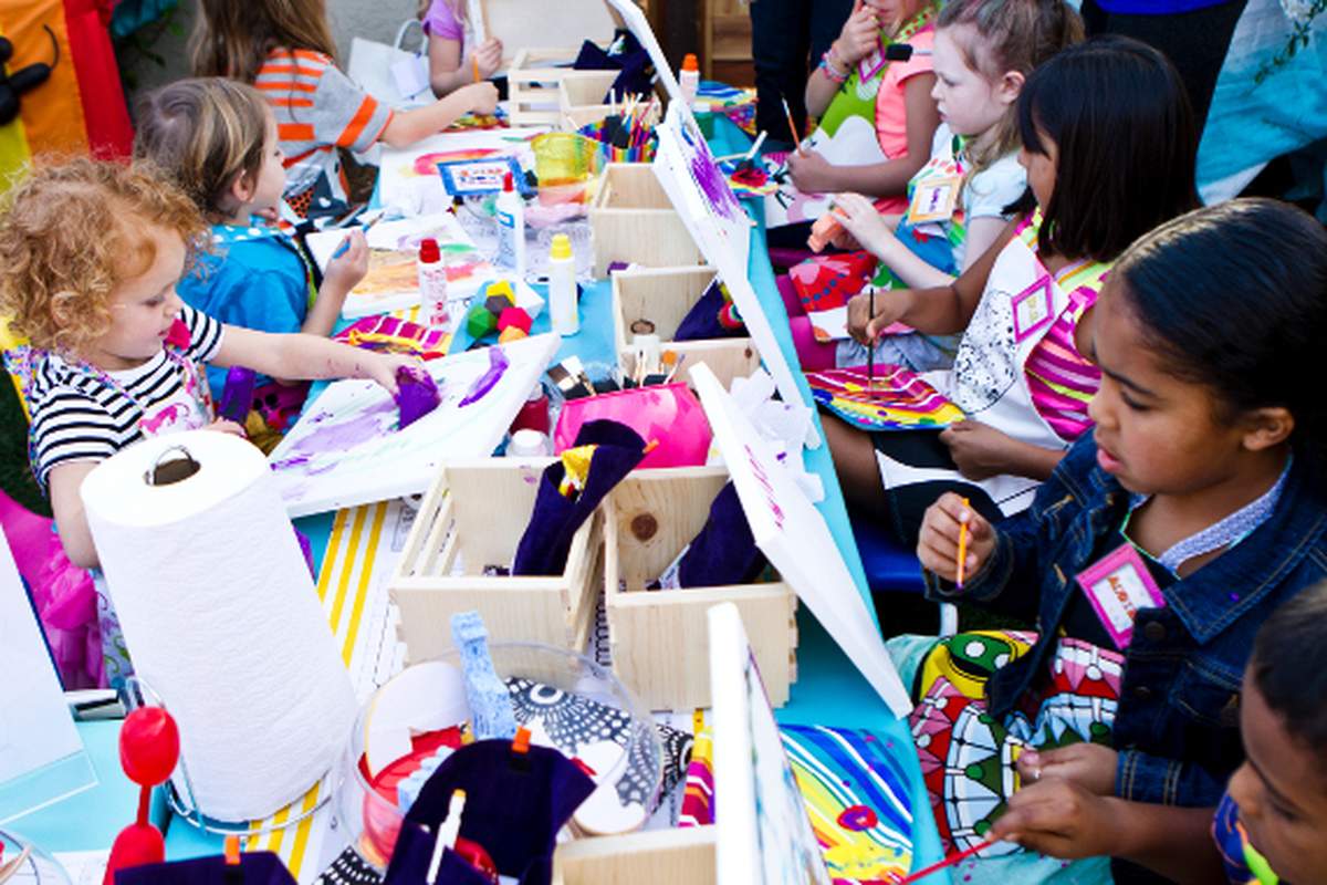 Arts & Crafts Birthday Party Ideas | Photo 4 of 38 | Catch My Party