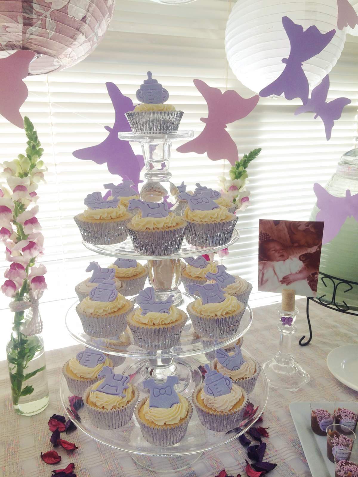 Lavender Baby Shower Party Ideas | Photo 9 of 10 | Catch My Party