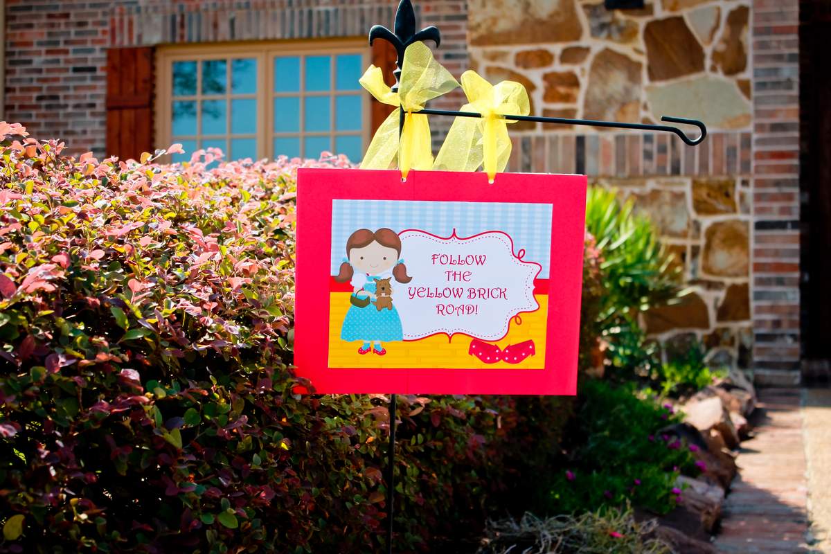 Wizard of Oz Birthday Party Ideas | Photo 29 of 39 | Catch My Party