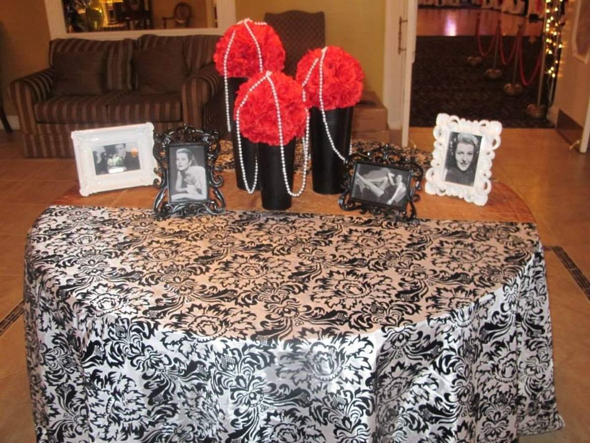 Hollywood 8th Grade Dinner Dance Party Ideas | Photo 8 of 18 | Catch My ...