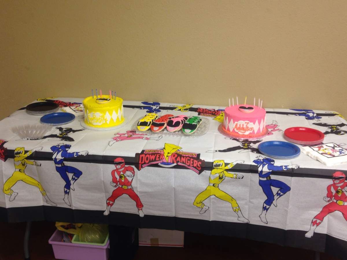 Power Rangers Birthday Party Ideas | Photo 1 of 21 | Catch My Party
