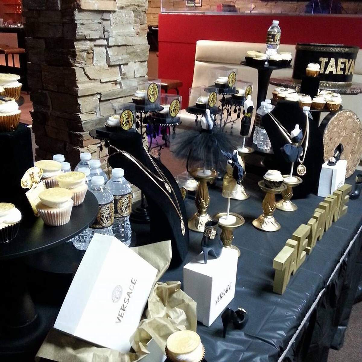 Versace Birthday Party Ideas | Photo 11 of 81 | Catch My Party