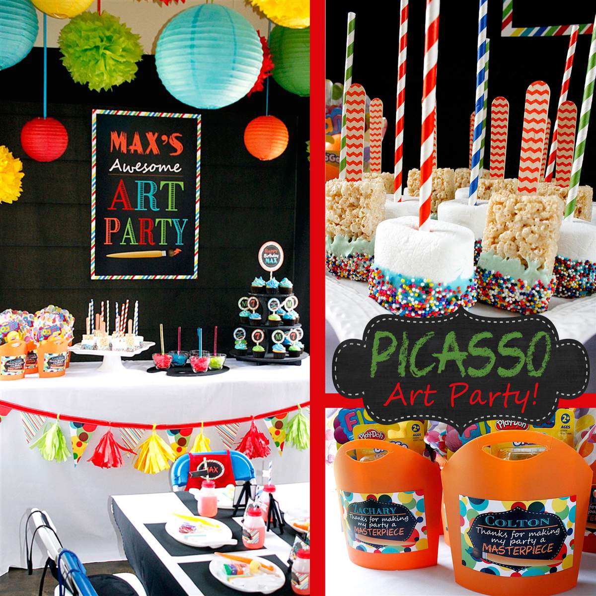 Art / Birthday "Picasso Art Party" | Catch My Party