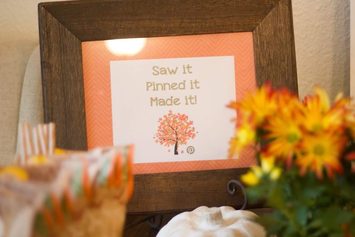 Pinterest Thanksgiving/Fall Party Ideas | Photo 2 of 48 | Catch My Party