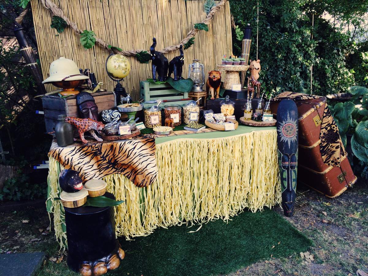Safari Birthday Party Ideas | Photo 11 of 23 | Catch My Party