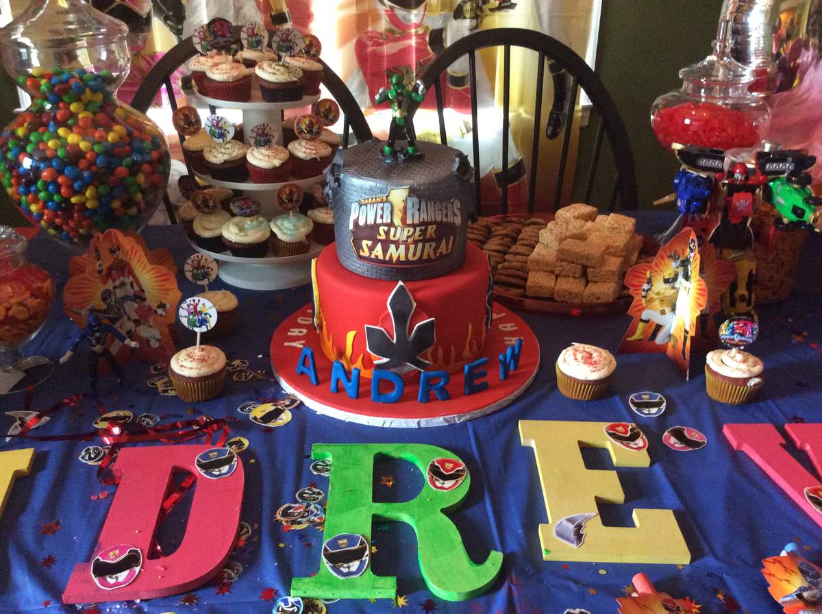 Power Rangers Birthday Party Ideas | Photo 8 of 22 | Catch My Party