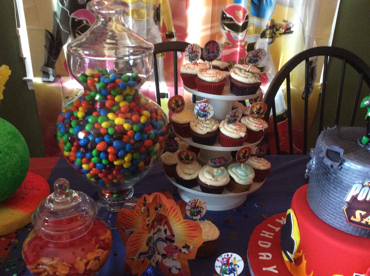Power Rangers Birthday Party Ideas | Photo 8 of 22 | Catch My Party