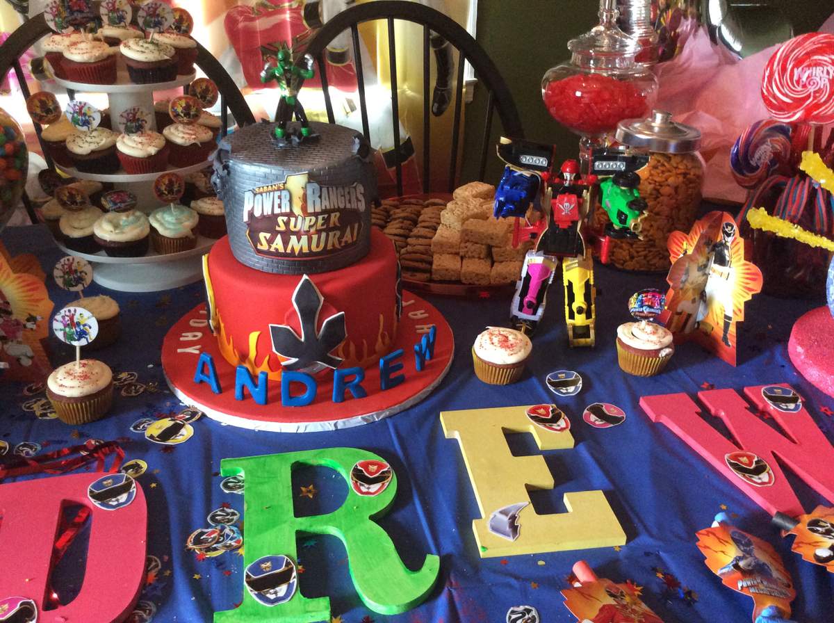 Power Rangers Birthday Party Ideas | Photo 8 of 22 | Catch My Party