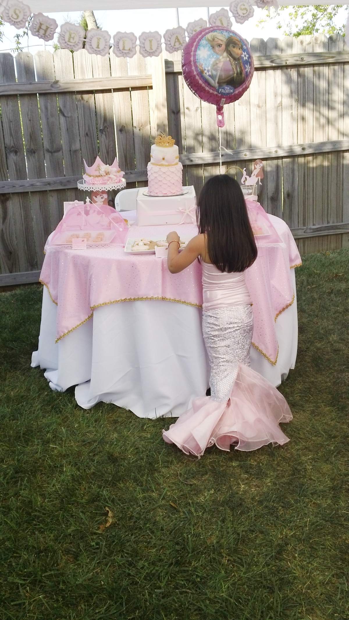 Princess Mermaid Birthday Party Ideas | Photo 17 of 24 | Catch My Party