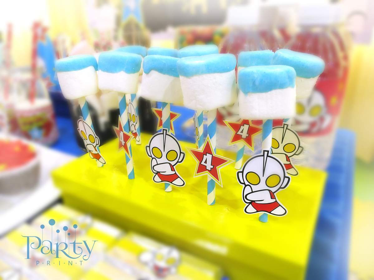 Ultraman Birthday Party Ideas | Photo 16 of 17 | Catch My Party