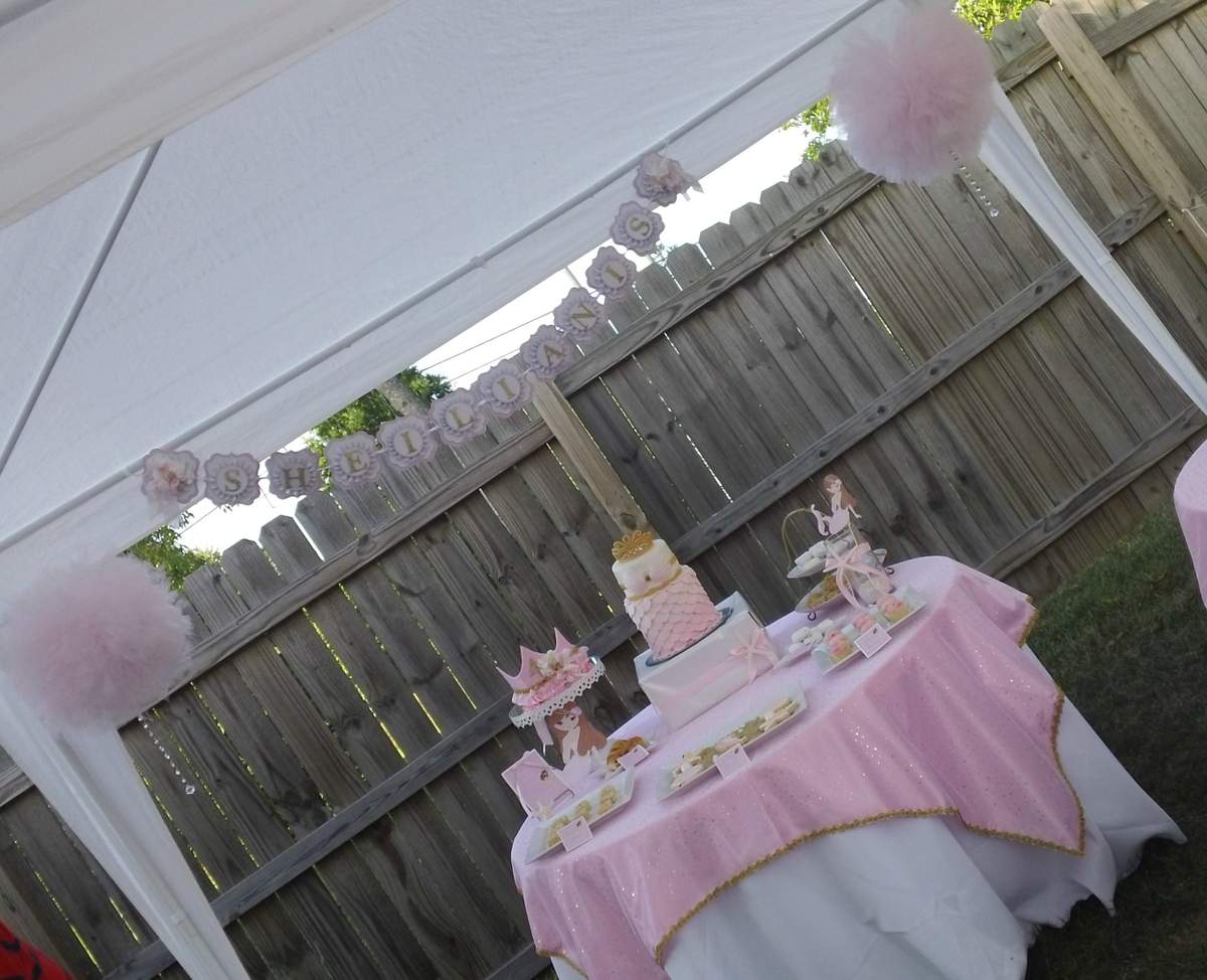 Princess Mermaid Birthday Party Ideas | Photo 1 of 24 | Catch My Party