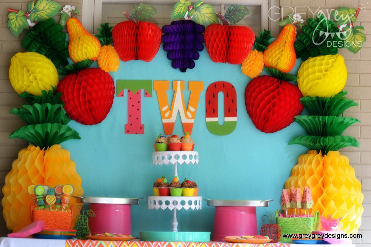 Fruit Birthday Party Ideas | Photo 17 of 50 | Catch My Party