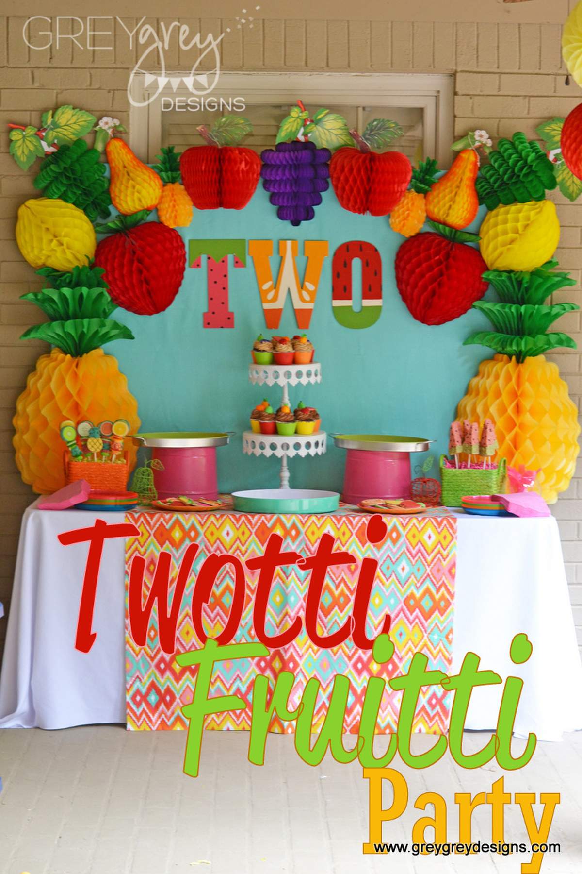 Fruit Birthday Party Ideas | Photo 28 of 50 | Catch My Party
