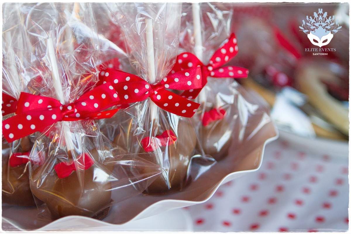 Mickey Mouse / Minnie Mouse, Red, White, Polka, Dots Birthday Party ...