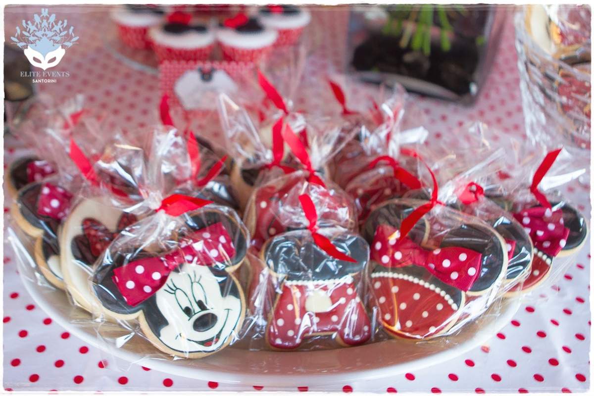 Mickey Mouse / Minnie Mouse, Red, White, Polka, Dots Birthday Party ...