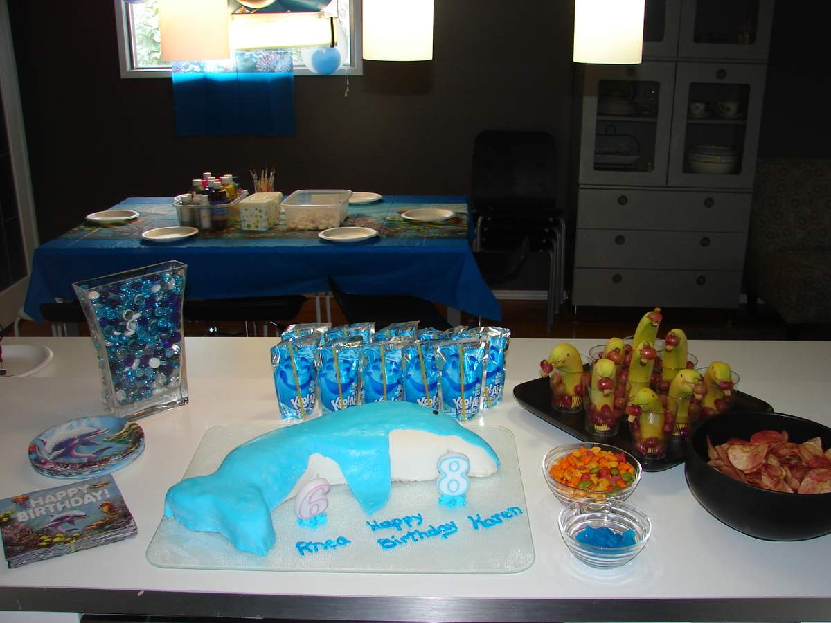 Dolphin Birthday Party Ideas | Photo 1 of 5 | Catch My Party