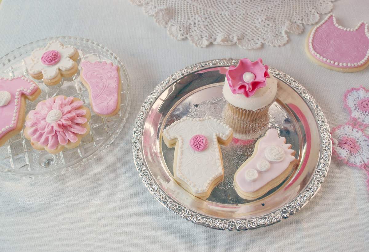 Pink Milk and cookies 2nd birthday party Baby Shower Party Ideas ...