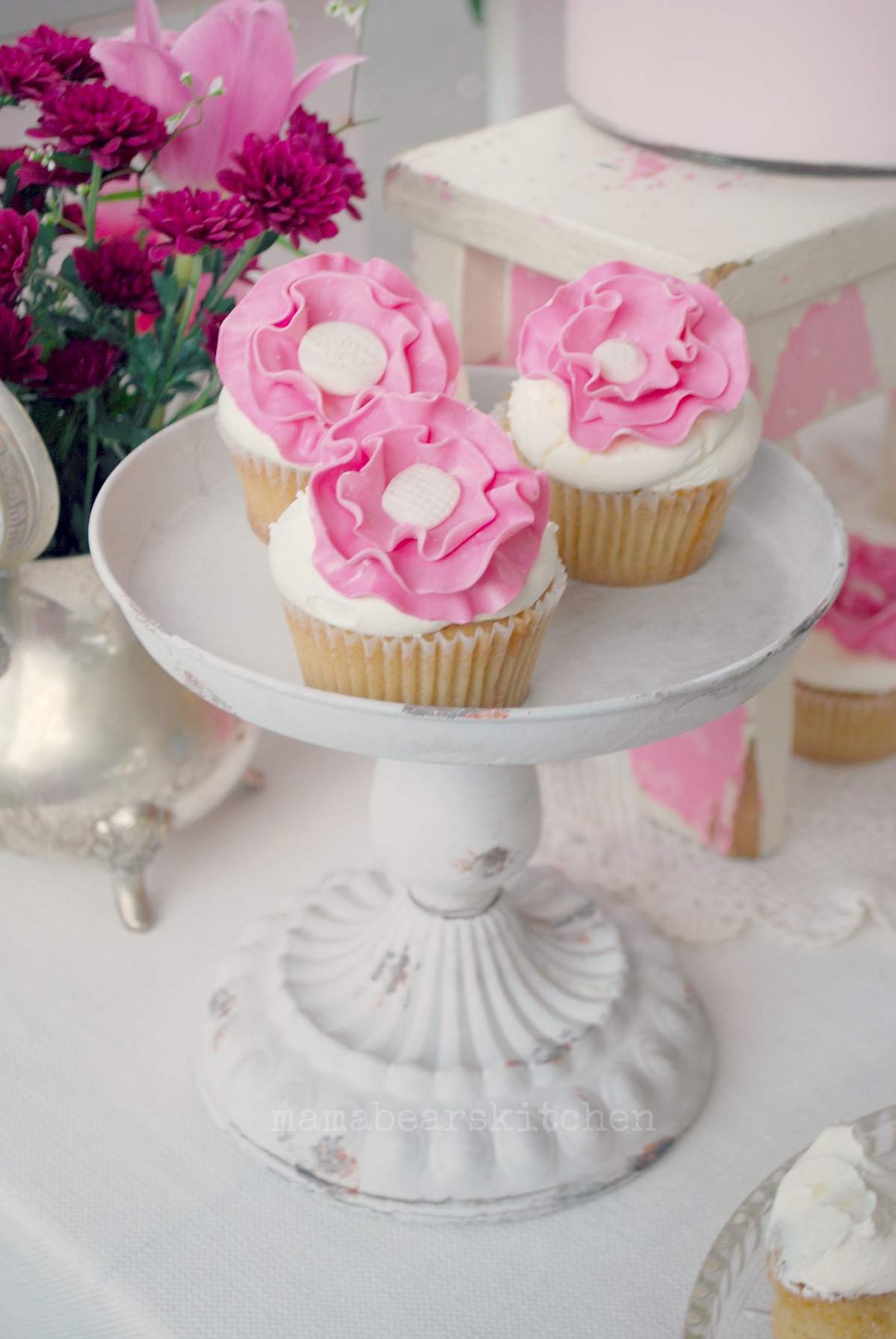 Pink Milk and cookies 2nd birthday party Baby Shower Party Ideas ...