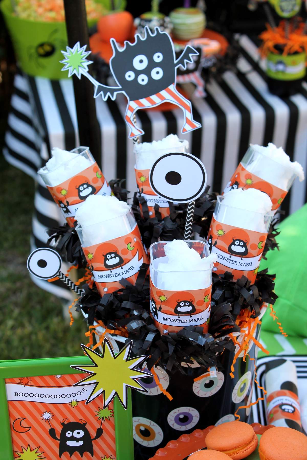 Monsters Halloween Party Ideas | Photo 24 of 26 | Catch My Party