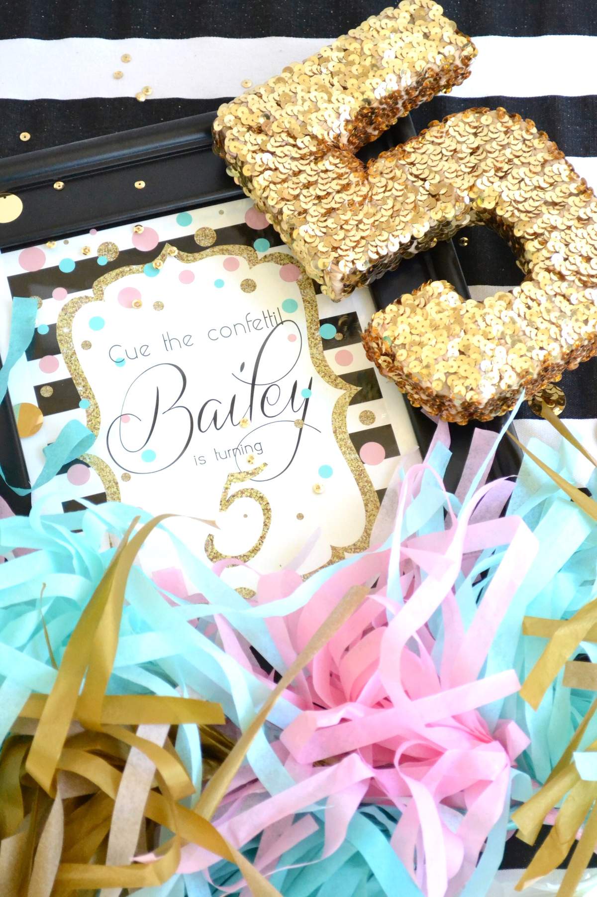 Confetti Birthday Party Ideas | Photo 1 of 42 | Catch My Party