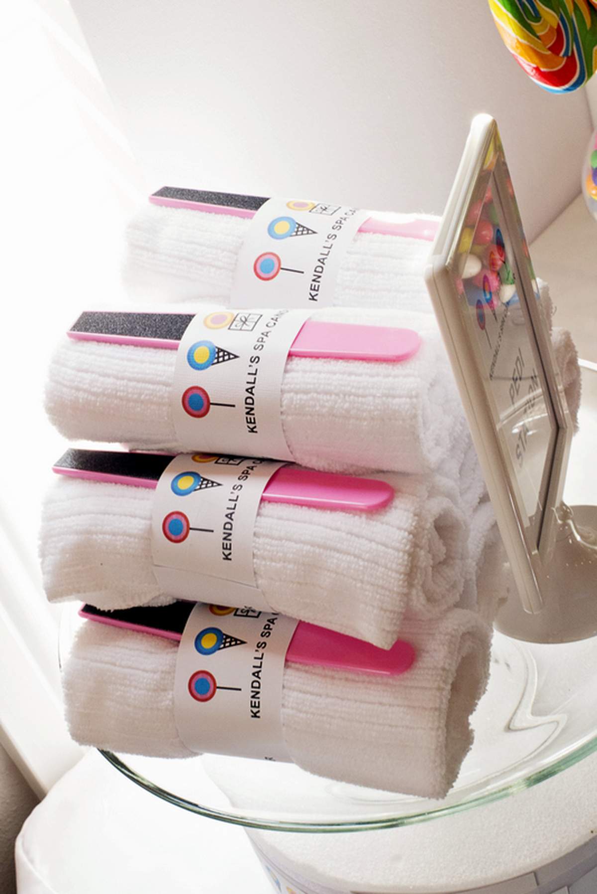 spa & candy Birthday Party Ideas | Photo 1 of 10 | Catch My Party