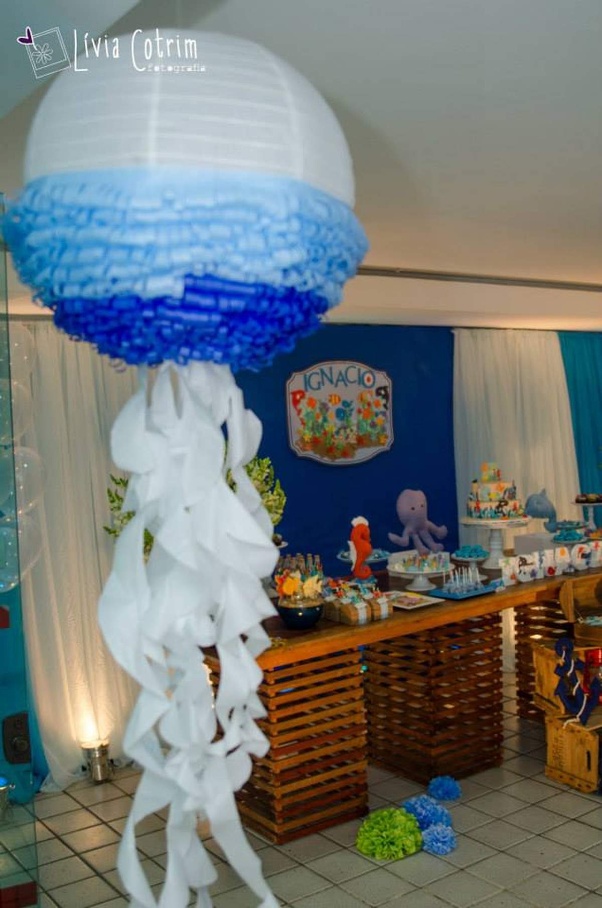 Ocean Party Birthday Party Ideas | Photo 1 of 64 | Catch My Party