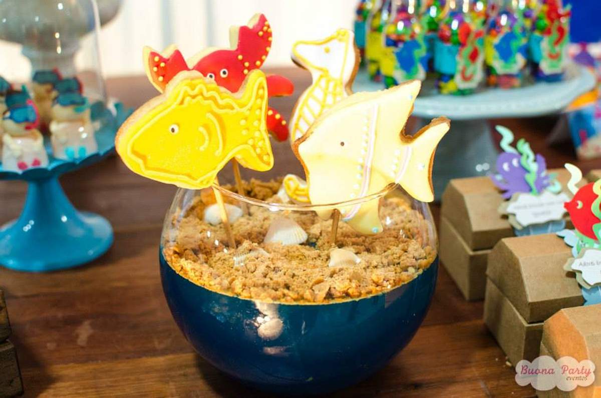 Ocean Party Birthday Party Ideas | Photo 6 of 64 | Catch My Party