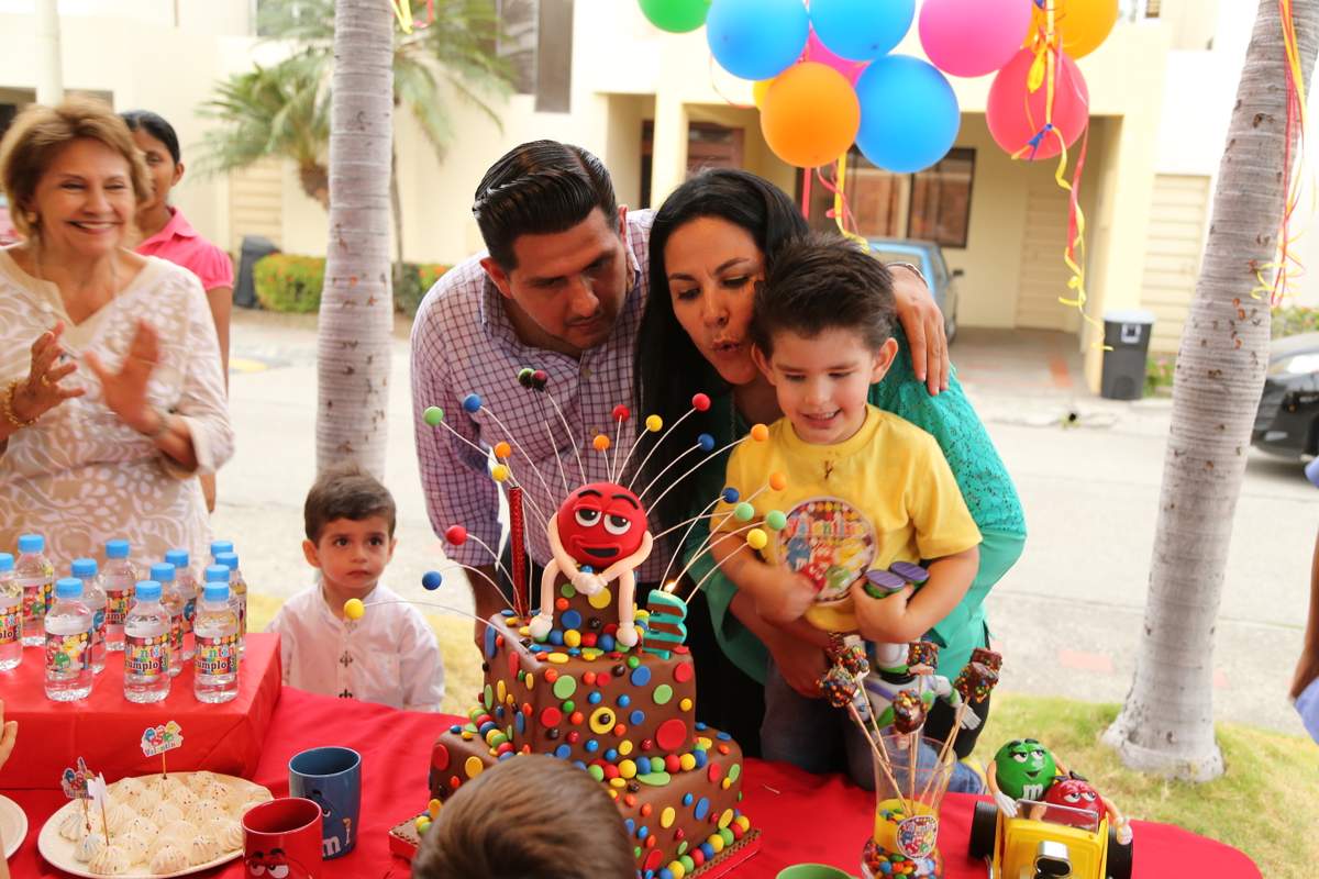 M&M's (chocolates) Party Birthday Party Ideas | Photo 1 of 27 | Catch ...