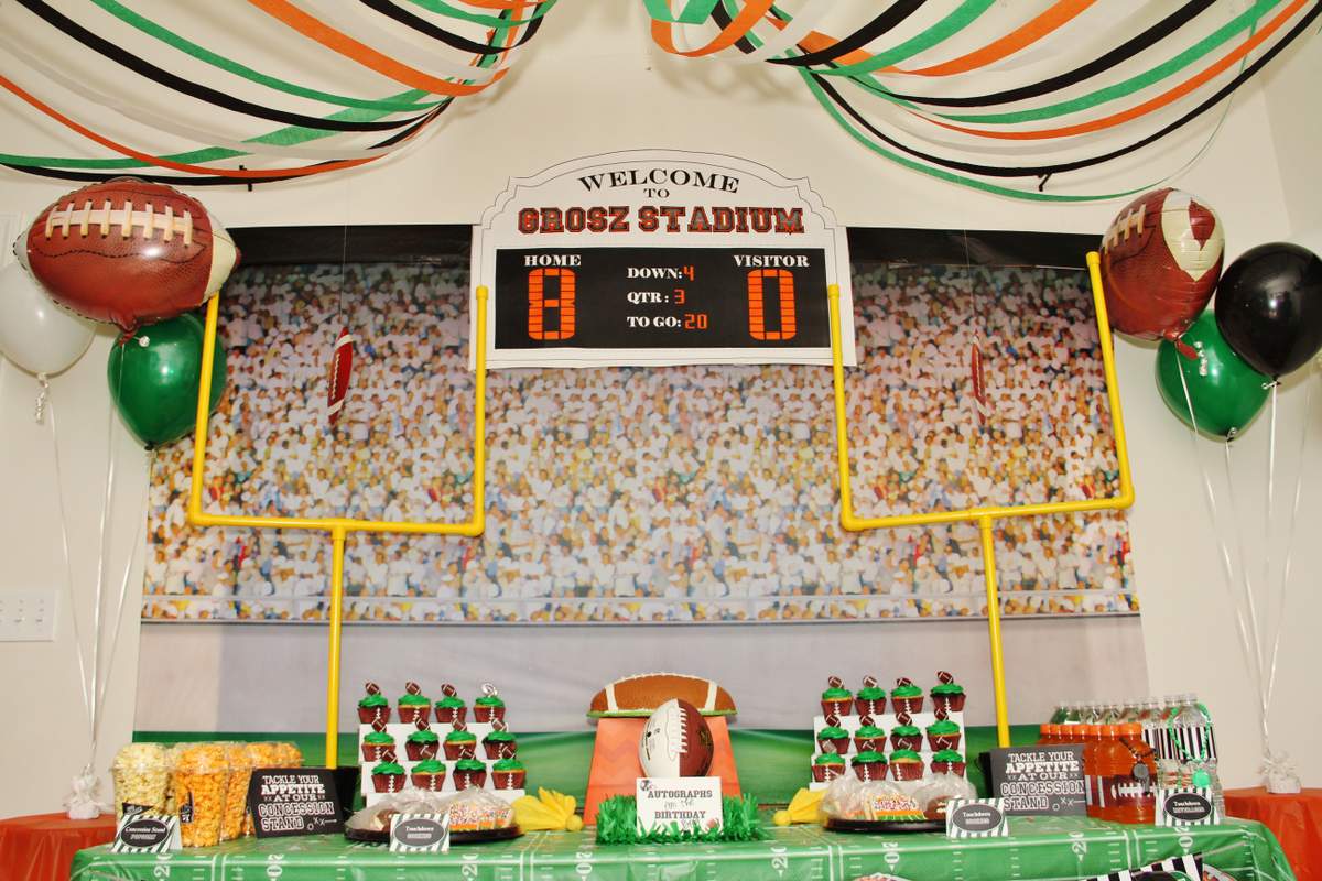 football Birthday Party Ideas | Photo 3 of 21 | Catch My Party