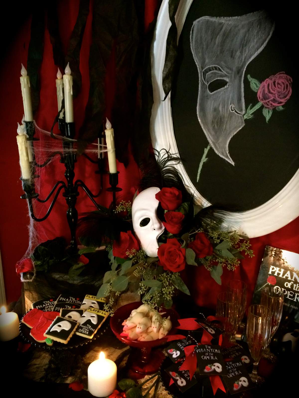 Phantom Of The Opera Cocktail Party Ideas | Photo 1 of 13 | Catch My Party